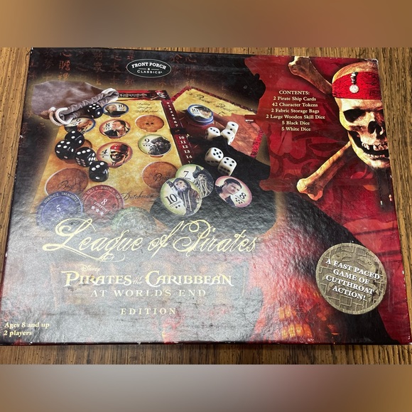 Disney | Toys | Pirates Of The Caribbean Board Game | Poshmark